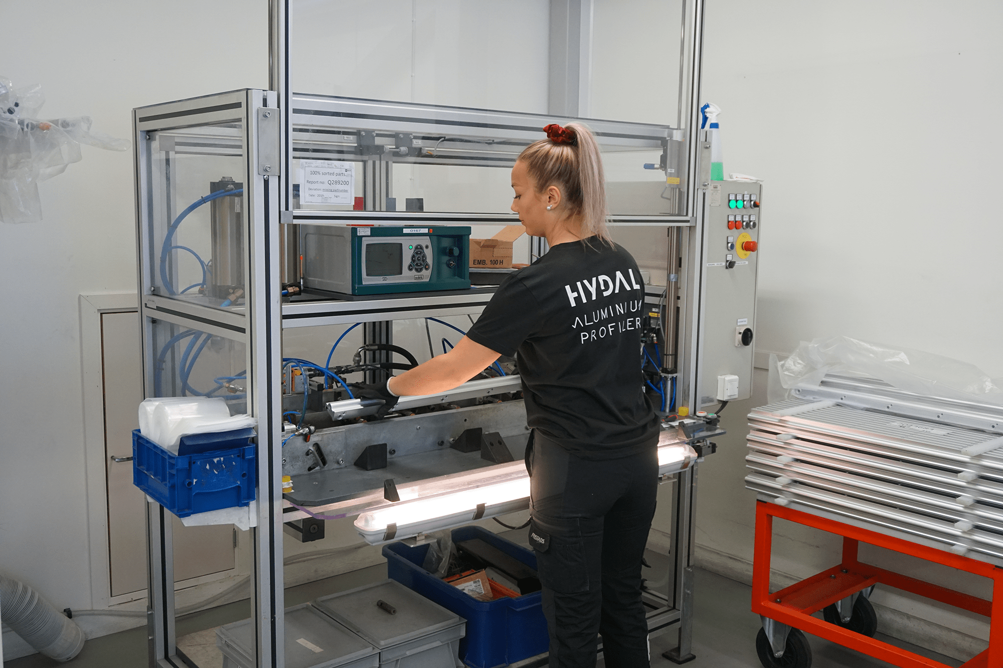 HYDAL Components AB – Bearbetning av aluminiumprofiler